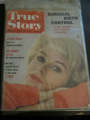 True Story Magazine February 1960 Surgical Birth Control | eBay