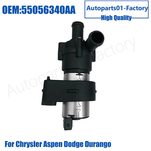 55056340AA Auxiliary Coolant Water Pump For Chrysler Aspen Dodge ...