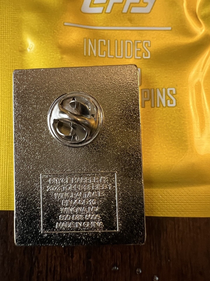 2023 Topps Series 1 BRYCE HARPER Super Box Exclusive Collectors Metal ...