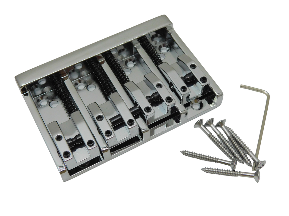 Chrome Badass Style Rail Bass Bridge | eBay