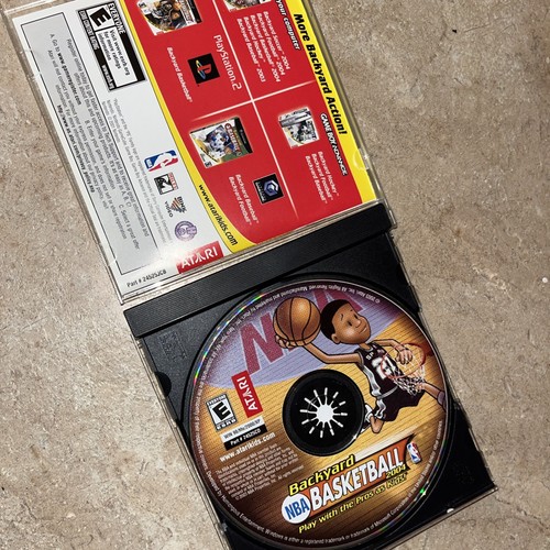 Backyard NBA Basketball 2004 PC CD-ROM Windows 98/ME/2000/XP TIM DUNCAN ...