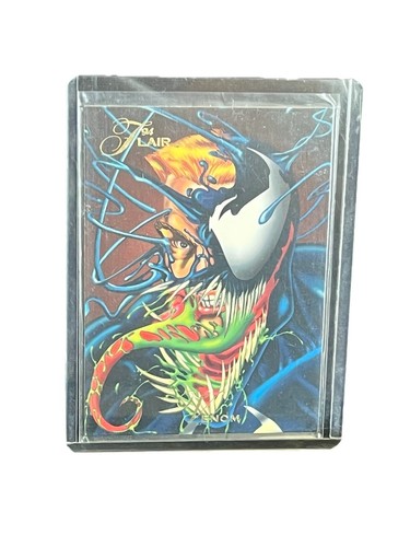 Venom Origin 1994 Marvel Flair #61 Eddie Brock Symbiote Spider-Man Card ...