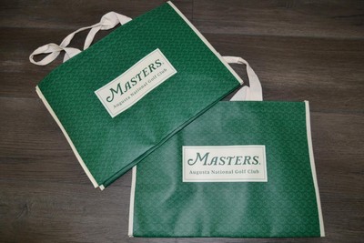 (2) Berckmans Place Masters Augusta National Member Pro Shop Reusable ...
