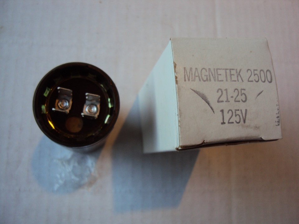 Philips 3534B1A0021A125B9 Motor Start Capacitor 60P70-2500 21-25 MFD ...
