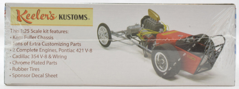 Atlantis Keelers Kustoms Kent Fuller Dragster 1:25 Scale Model Car Kit 13103 | eBay