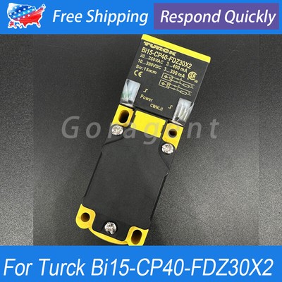 New In Box Proximity Sensor 20-250VAC For Turck Bi15-CP40-FDZ30X2 15mm ...
