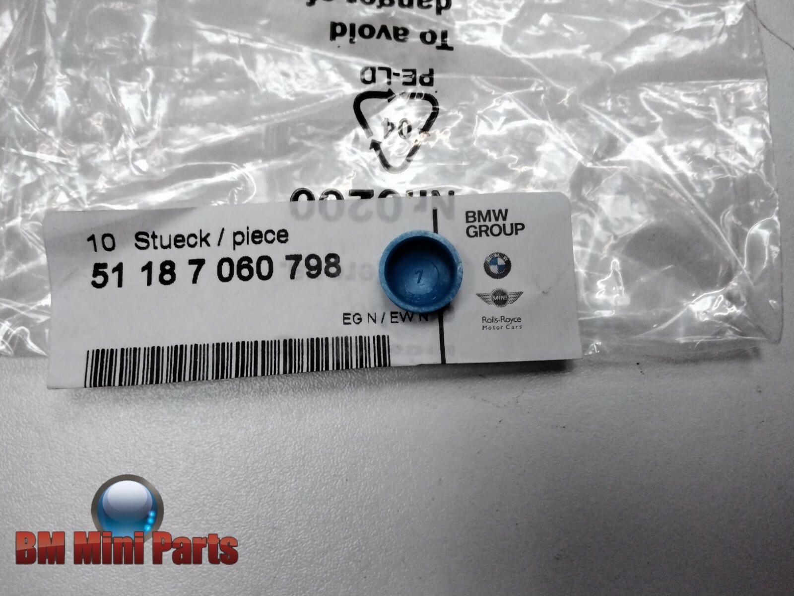 BMW Number Plate Blue Caps 51187060798 X2 Genuine for sale online | eBay