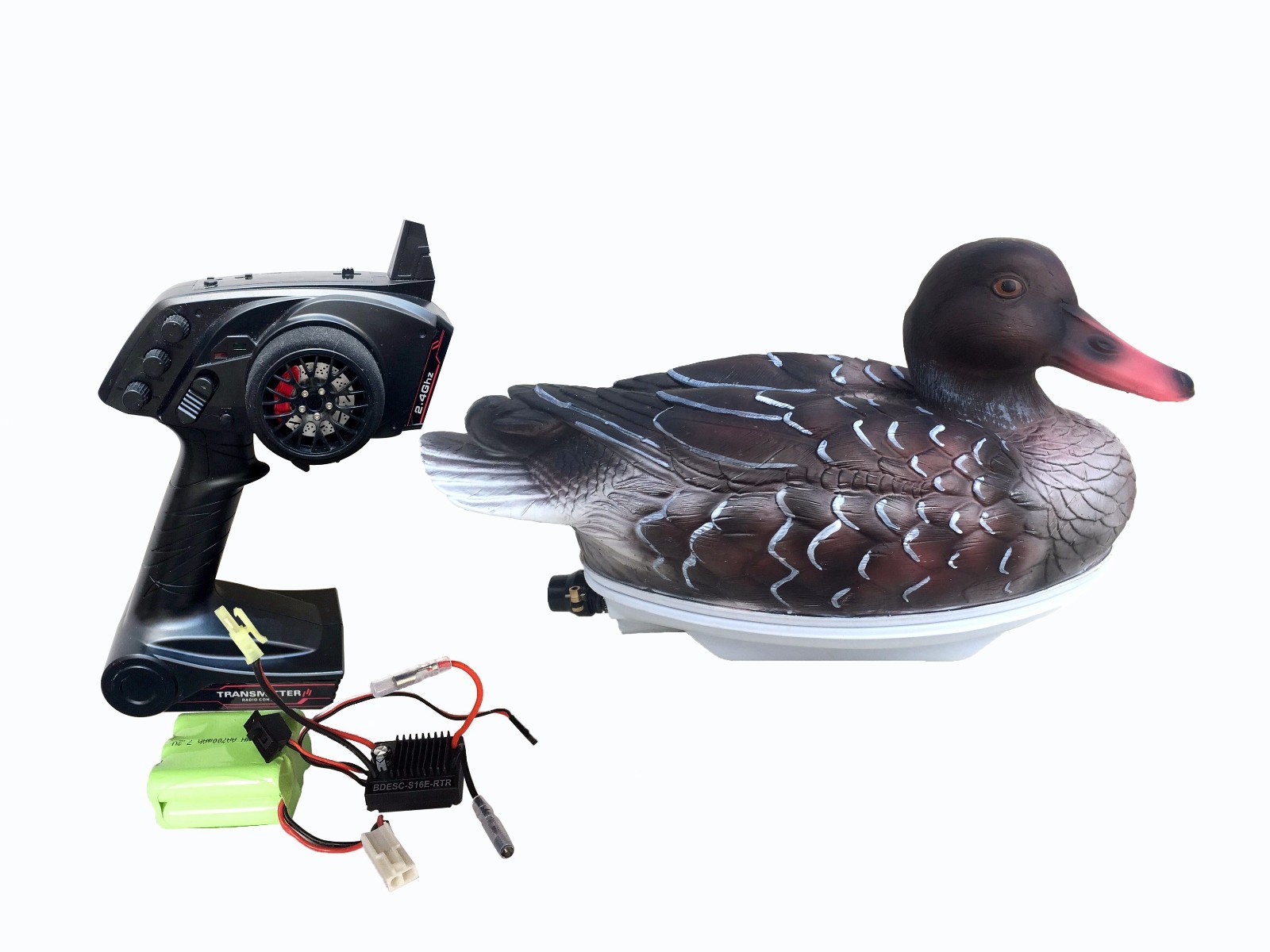 RC Duck Boat - Brown | eBay