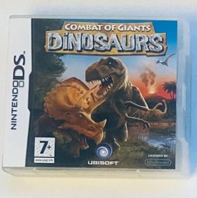 Combat of Giants Dinosaurs - Nintendo DS Action Adventure Video Game ...