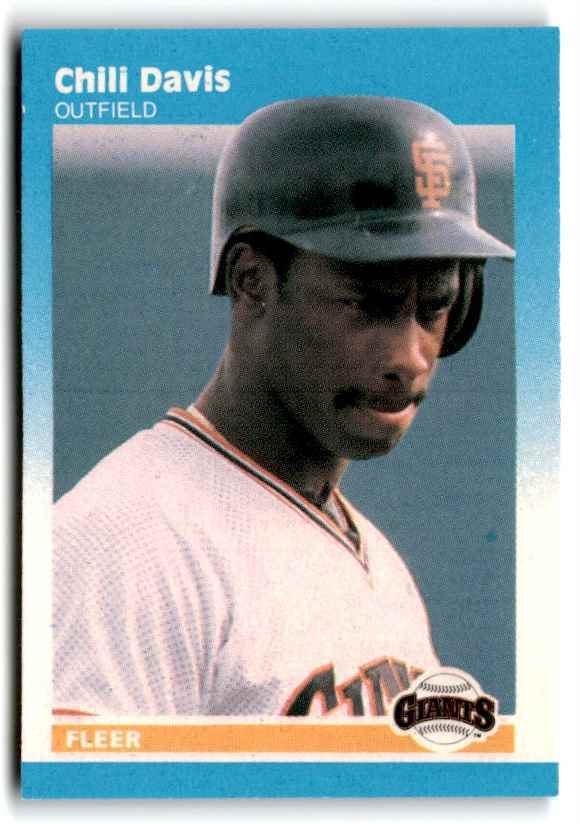 1987 Fleer Classic Miniatures Chili Davis Baseball Cards #25 | eBay