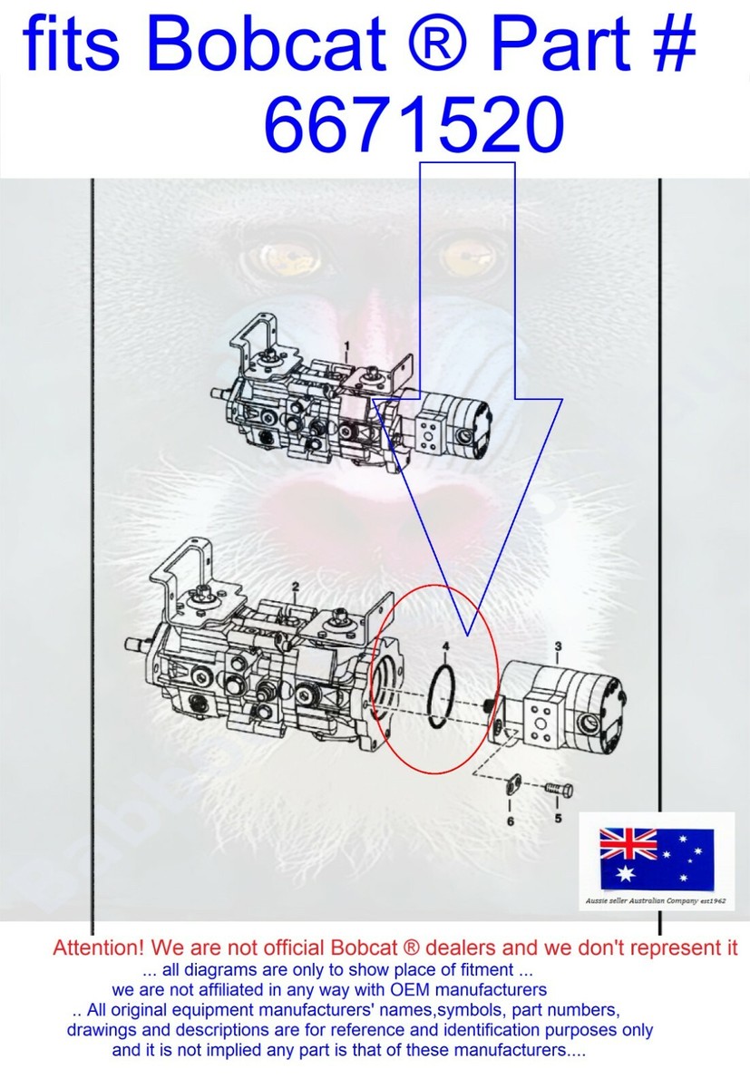 Bobcat Hydraulic Pump Diagram 6687938 VALVE Bobcat Spare Part