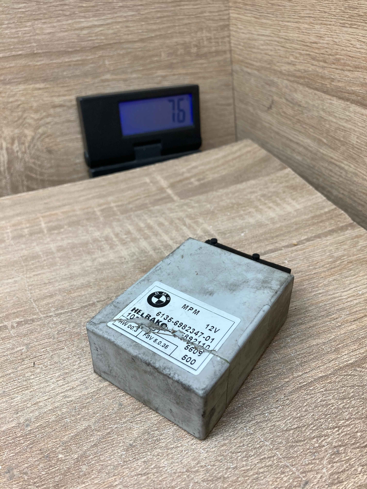 BMW E60 E61 MPM Micro Power Module Control Unit Helbako 12v OEM for ...