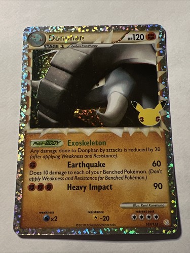 Pokémon TCG Donphan (Prime) Celebrations: Classic Collection 107/123 ...