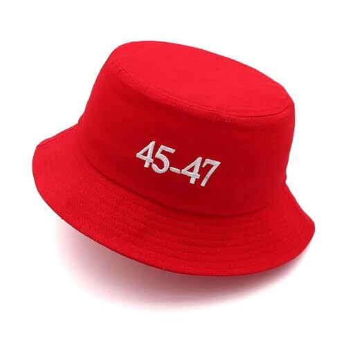 MAGA Bucket Hat, Trump 2024 Hat Make America Great Again Donald Red ...