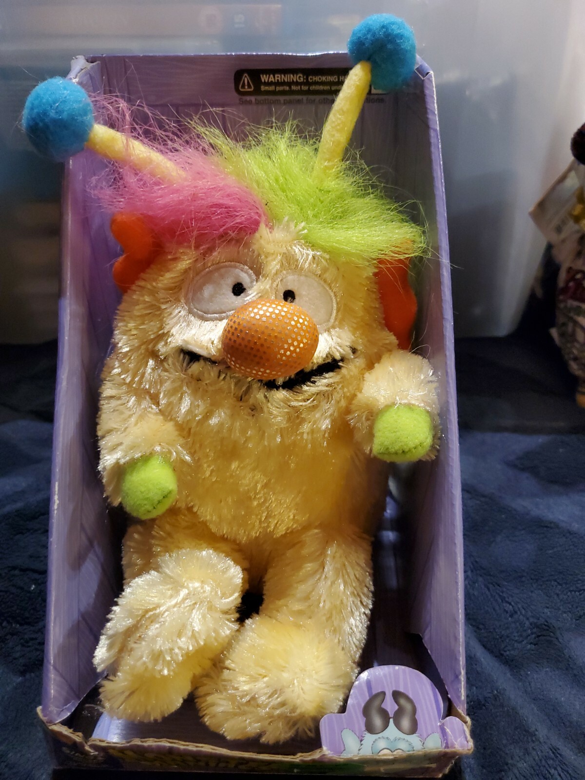 Gemmy+Monsters+Maniacs+Mort+Animated+Plush+Toy+Chicken+Dance for sale ...
