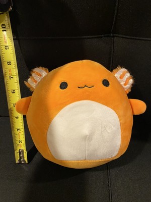 Nico Squishmallow Kellytoy Plush Orange Axolotl 8" Stuffed Animal | eBay
