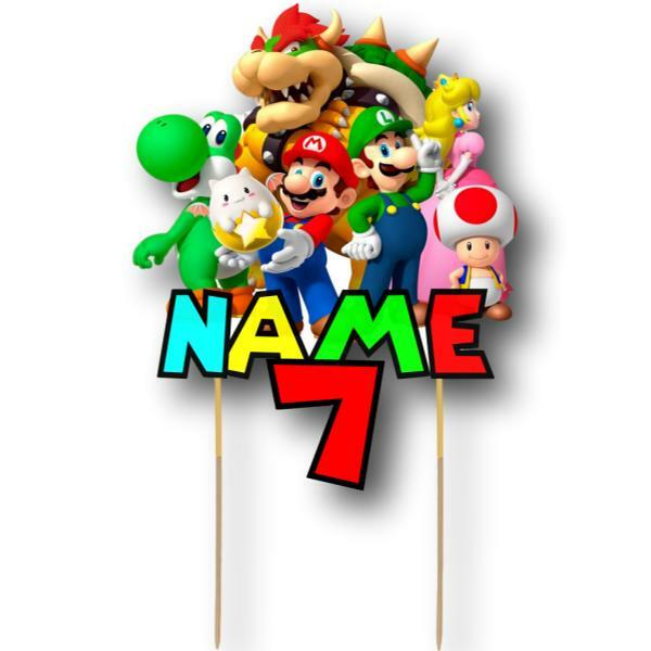 Super Mario Bros Free Printable Cake Oh My Fiesta! For, 42% OFF