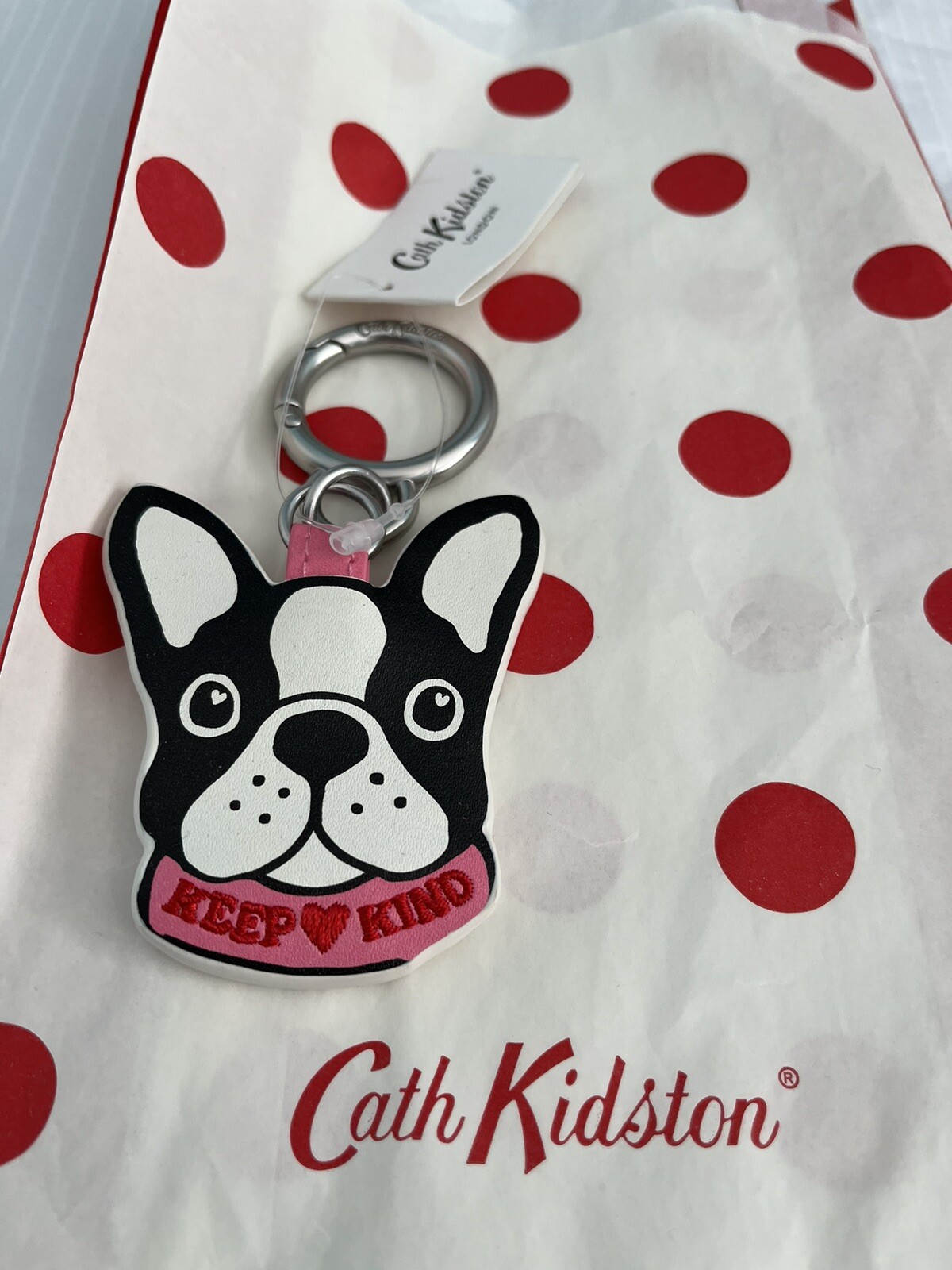 Cath Kidston Keep Kind - Dog Keyring - New With Tags - Free Postage ...