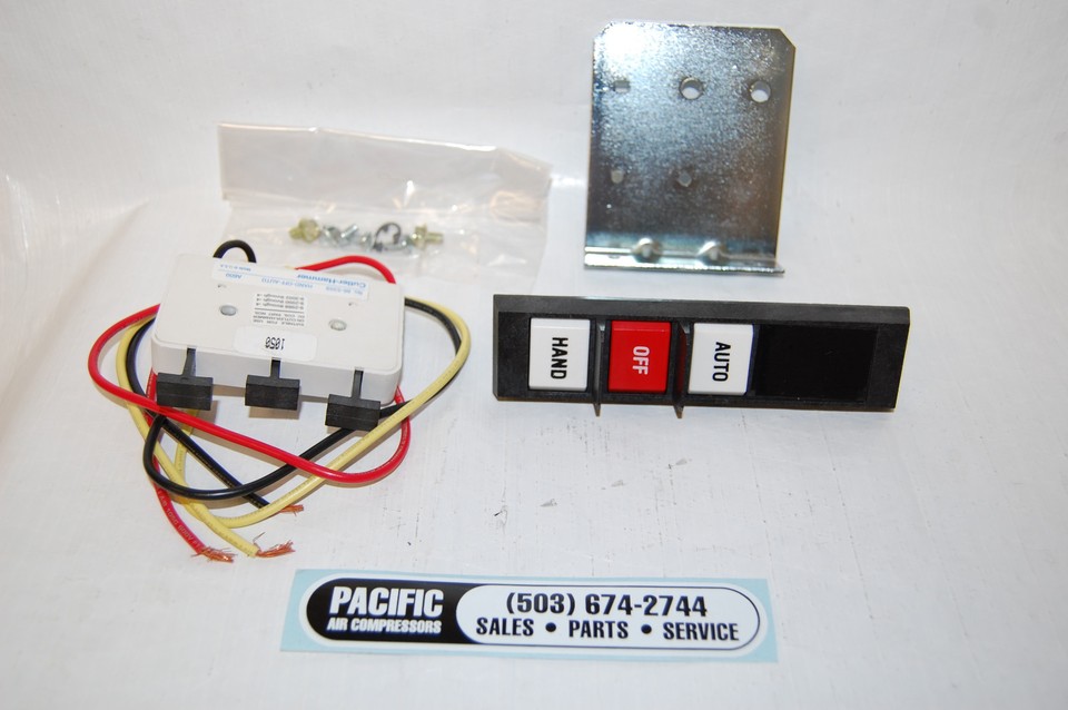 EATON C400GK3-GD HOLD/OFF/AUTO SWITCH W/ MOUNTING FLANGE AIR COMPRESSOR ...