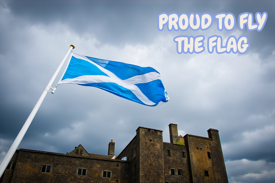 Scotland St. Andrew's Cross Flag 5FTX3FT LARGE – Scottish Saltire ...