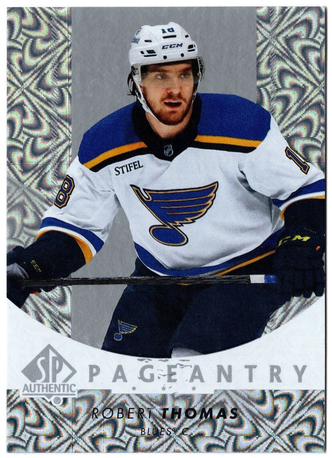 2022-23 Upper Deck SP Authentic Pageantry ROBERT THOMAS #P-36 St. Louis ...