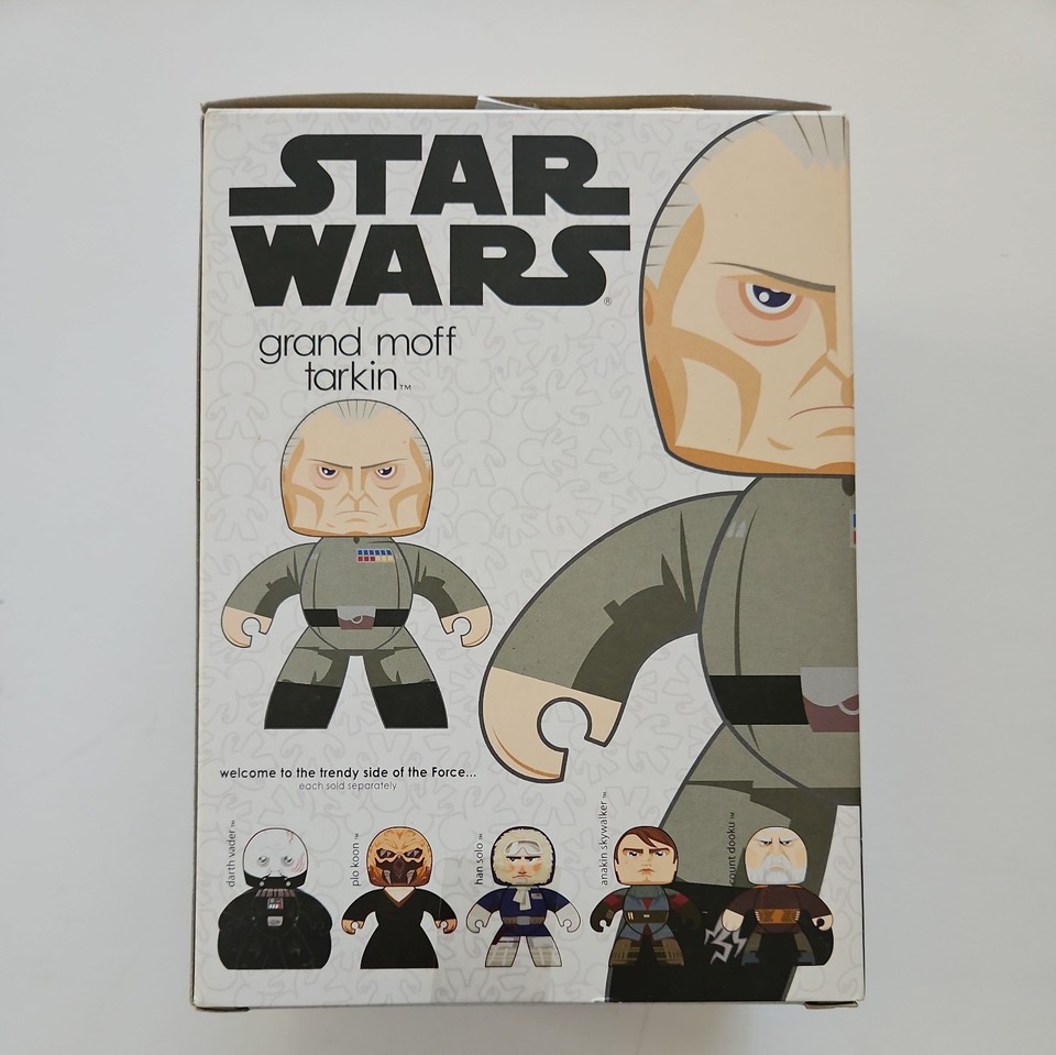 Star Wars Mighty Muggs Grand Moff Tarkin Vinyl Figure Hasbro New Sealed ...
