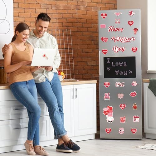 28 Pack Cute Heart Fridge Magnets for Home Decor Small Decorative | eBay