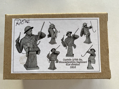 Model Cellar Cpt Gloucestershire Rgt 61st Div 1916 1/9 Resin Bust ...