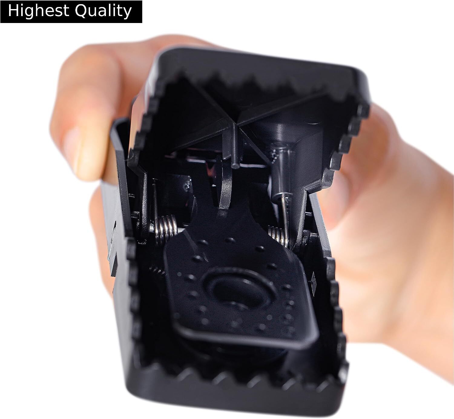 2/4/6 Large Rat Catching Metal Traps Heavy Duty Snap Mouse Trap Pest ...