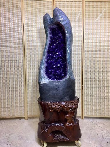 238kg Natural Amethyst Geode Mineral Specimen Crystal Full polishing ...