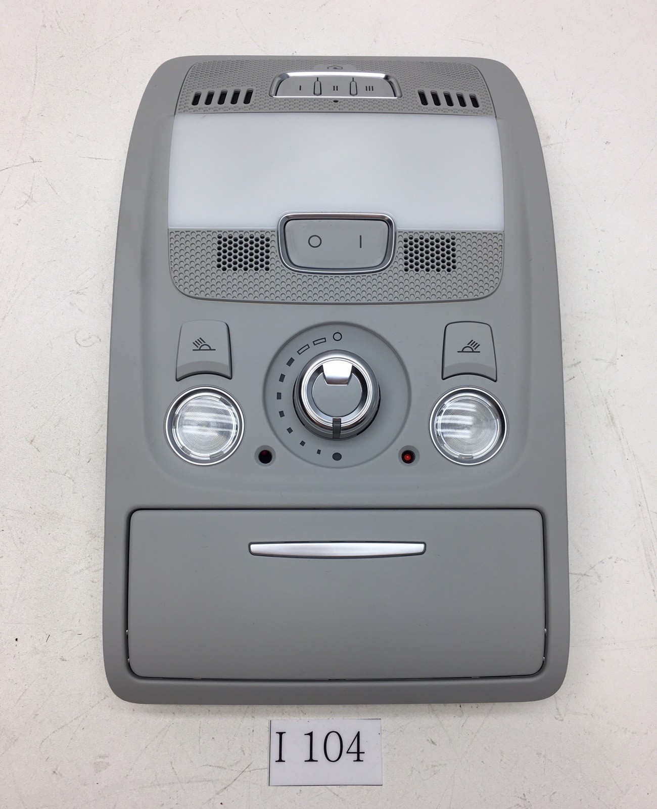 2009-2016 AUDI A4 S4 OVERHEAD CONSOLE DOME LIGHT SWITCH HOMELINK ...