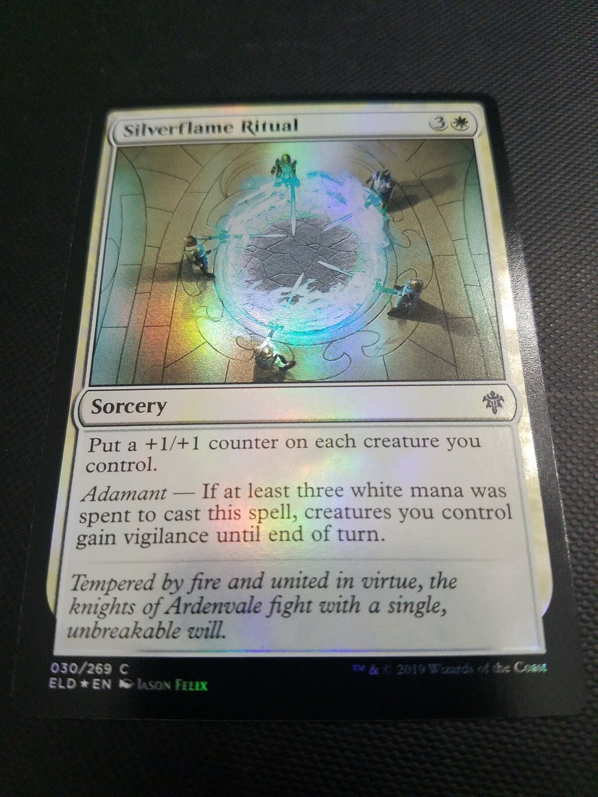 MTG Silverflame Ritual FOIL Throne of Eldraine NMx1 | eBay