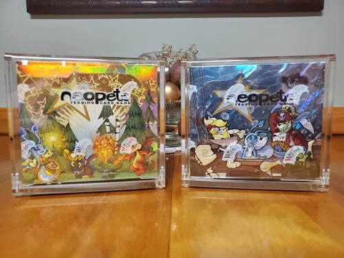 Neopets Booster Box Acrylic Protective Magnetic Case (no rounded ...
