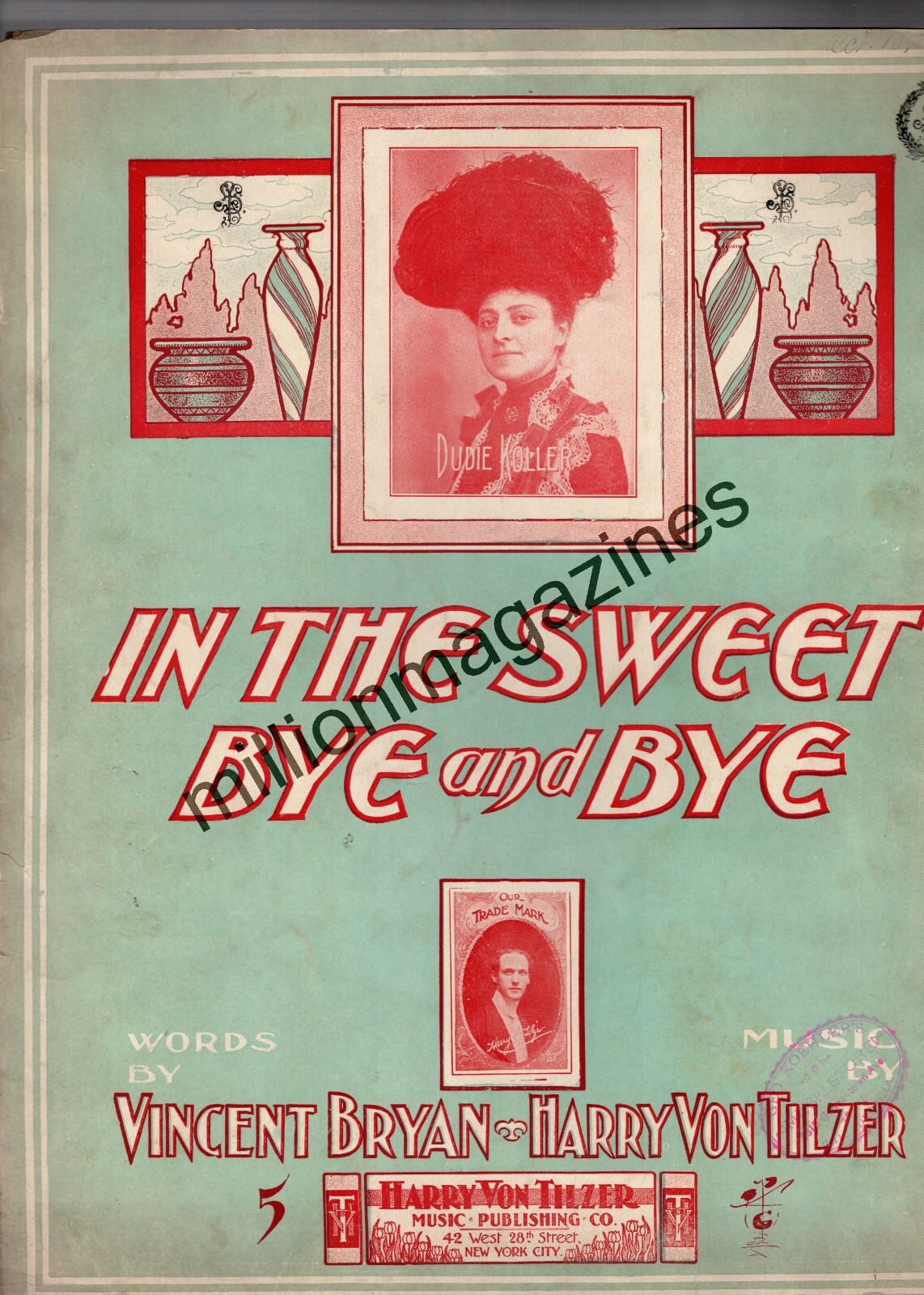 1902 In the Sweet bye and bye - Bryan and Von Tilzer - Dudie Koller ...
