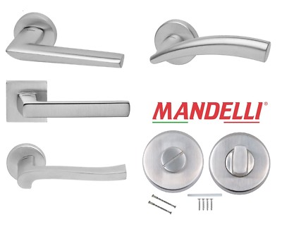 Mandelli - Italian Lever on Rose Handle and Door accessories in Various ...