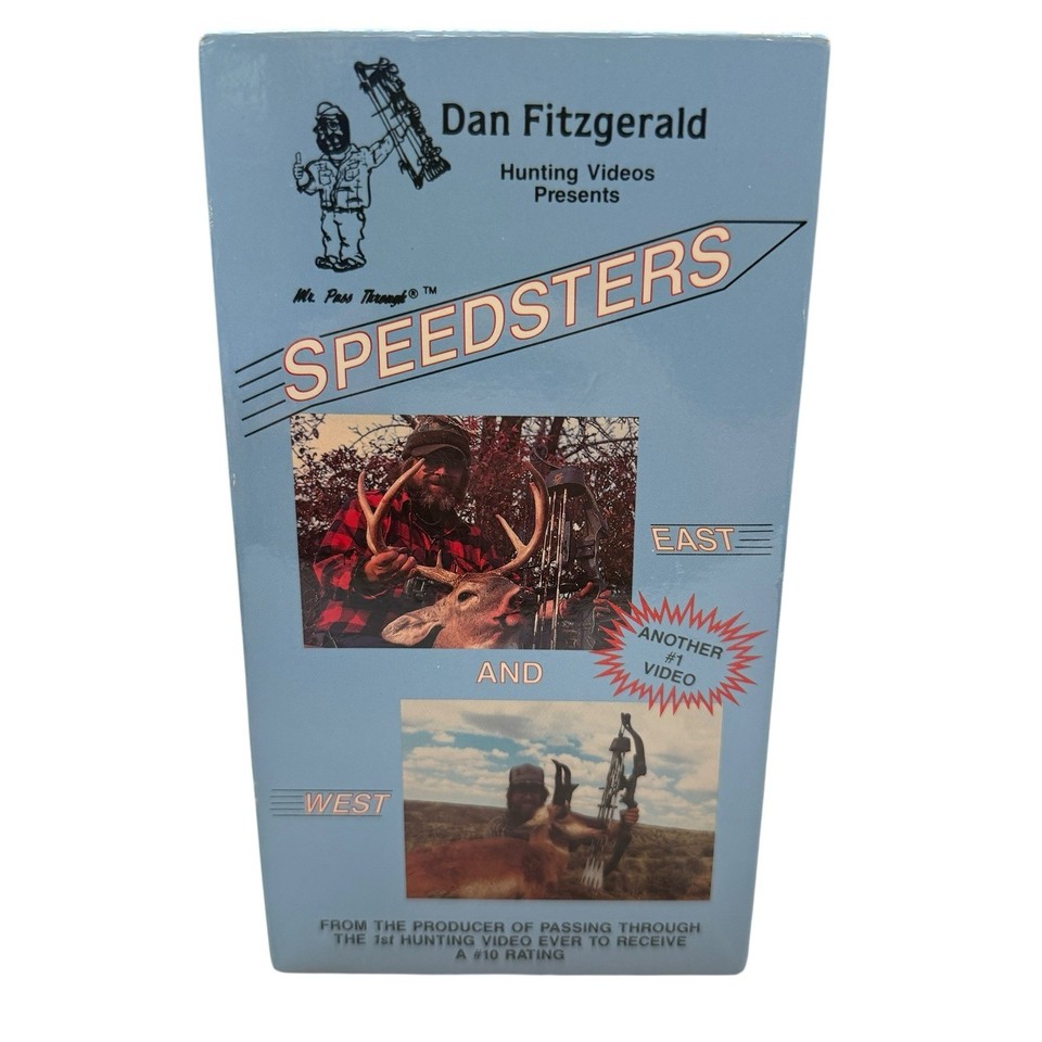 Dan Fitzgerald Hunting Video Speedsters East & West VHS 1990 70 Minutes ...