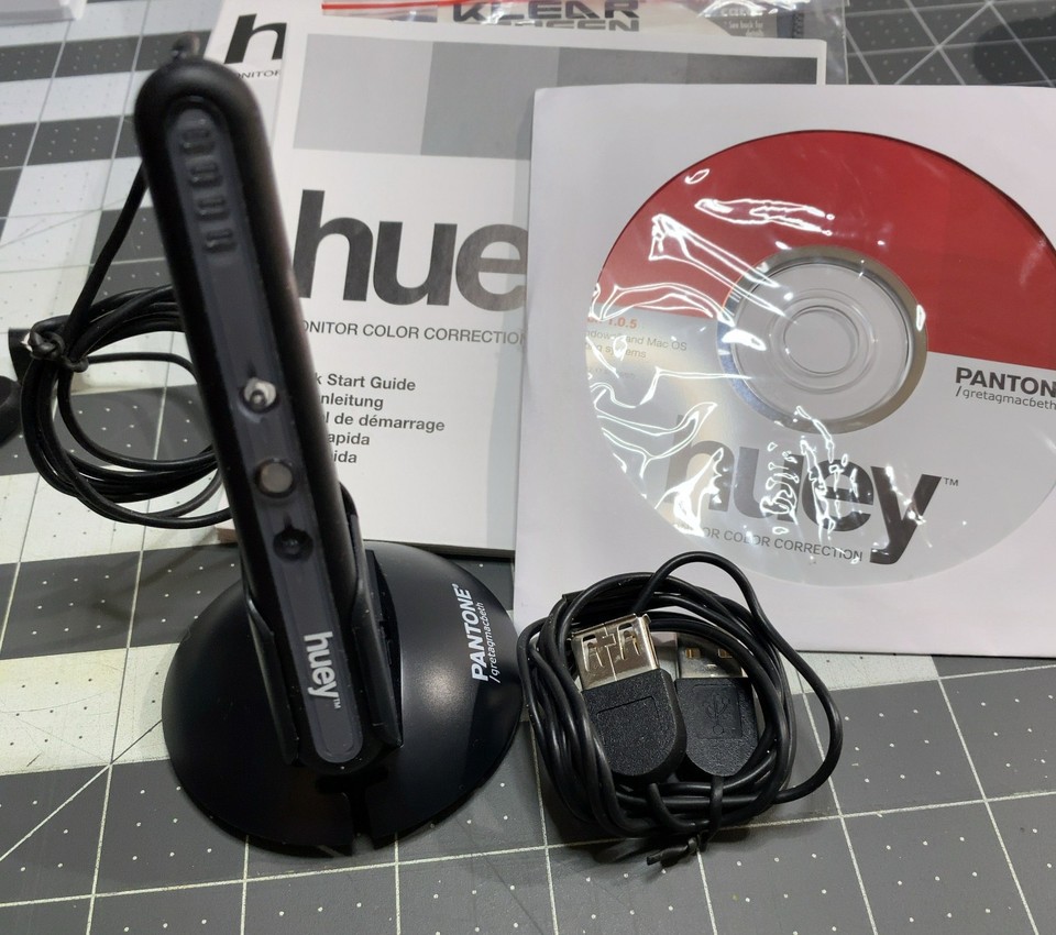 Pantone Huey Computer Color Monitor Correction Calibration Tool MEU101 ...