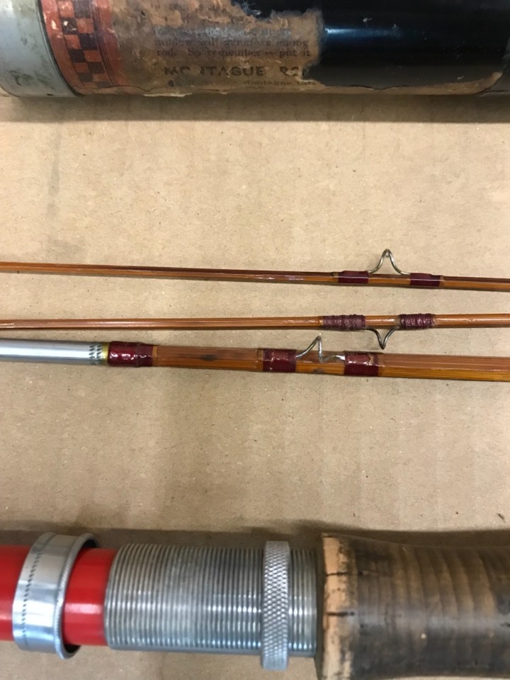 8 ½’ Montague Red Wing Split Bamboo Fly Rod. VERY NICE! | eBay