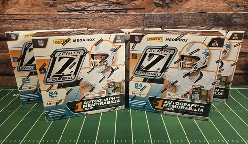 5X 2024 Panini Zenith Football Mega Boxes - Factory Sealed - New! | eBay