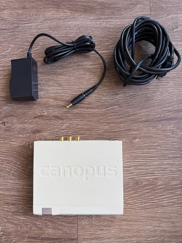 Canopus ADVC-110 Analog to Digital Video Converter Tested | eBay