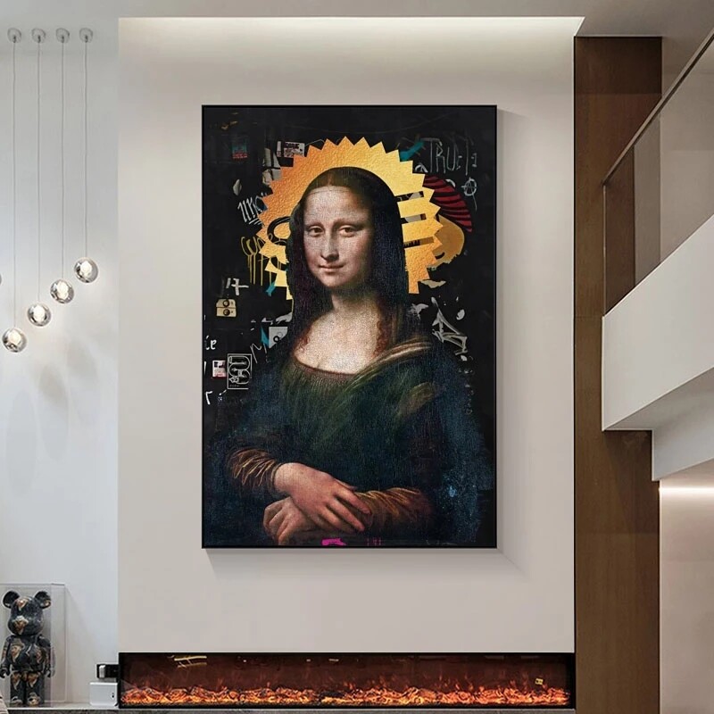 Funny Mona Lisa Painting