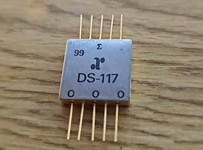 Rare Gold M/A-COM DS-117 3-way power divider 1-300 MHz 1W Impedance 50 ...