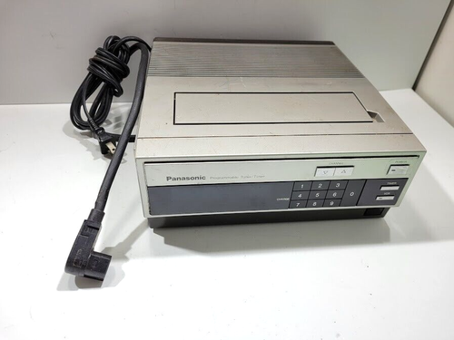 Vintage Panasonic PV-A600 Video Cassette Recorder Tuner Timer VHS ...