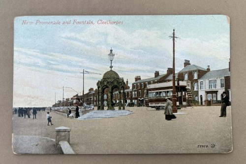 Old Postcard Valentine’s - New Promenade and Fountain, Cleethorpes ...