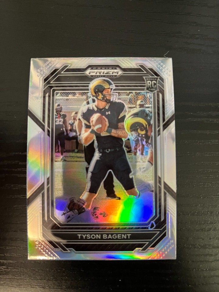 2023 PRIZM DRAFT Tyson Bagent ROOKIE CARD SILVER refractor/prizm RC | eBay