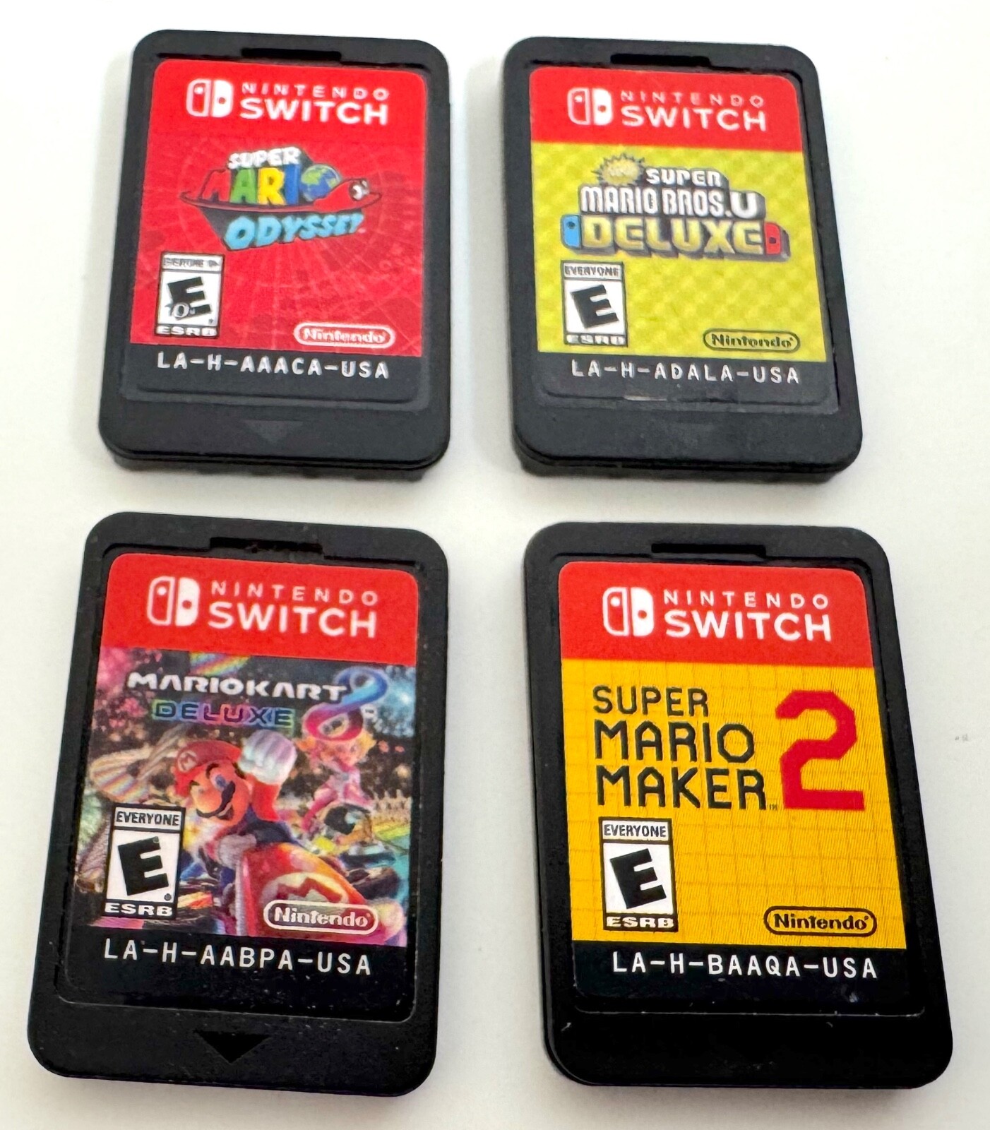 SUPER MARIO NINTENDO SWITCH GAMES LOT | KART 8 ODYSSEY NEW U DELUXE ...