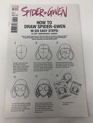 Spider-Gwen #25 “how To Draw” Variant | eBay