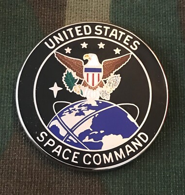 UNITED STATES SPACE COMMAND IDENTIFICATION BADGE | eBay