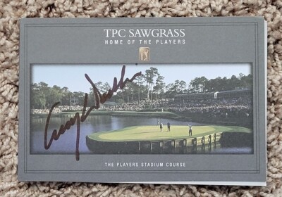 LANNY WATKINS Signed TPC SAWGRASS Scorecard-THE PLAYERS | eBay
