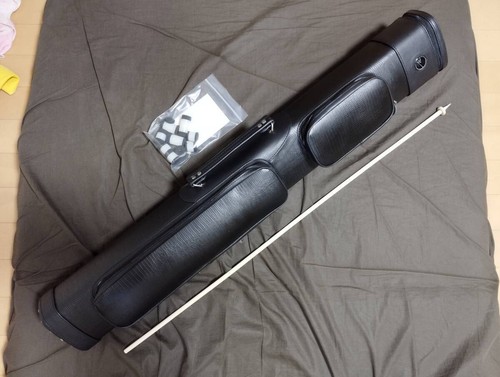 Billiard Witon Whitten Cue Case 3B6S 3 Bat 6 Shaft Black | eBay